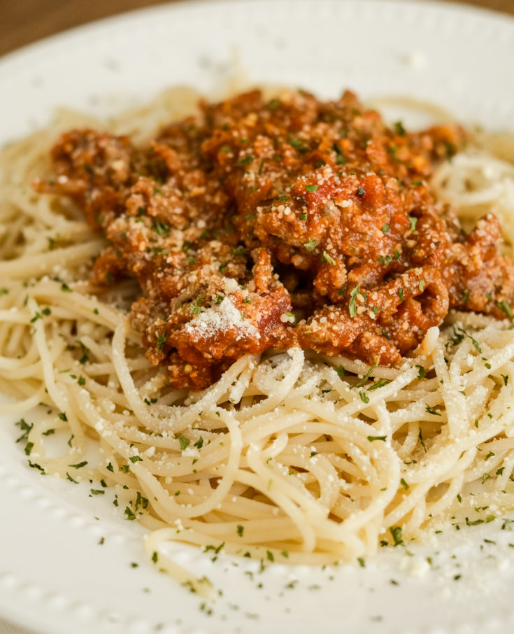 Easy Ranch Spaghetti (Gluten-Free) - Mommy Hates Cooking