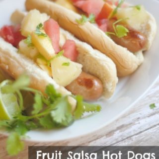 Fruit Salsa Hot Dogs & Applegate Hot Dogs Giveaway - Mommy Hates Cooking