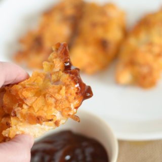BBQ Chip Chicken Tenders - Mommy Hates Cooking