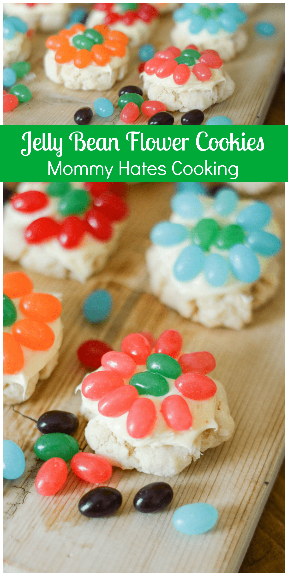 Jelly Bean Flower Cookies & Edible Flower Recipes - Mommy Hates Cooking