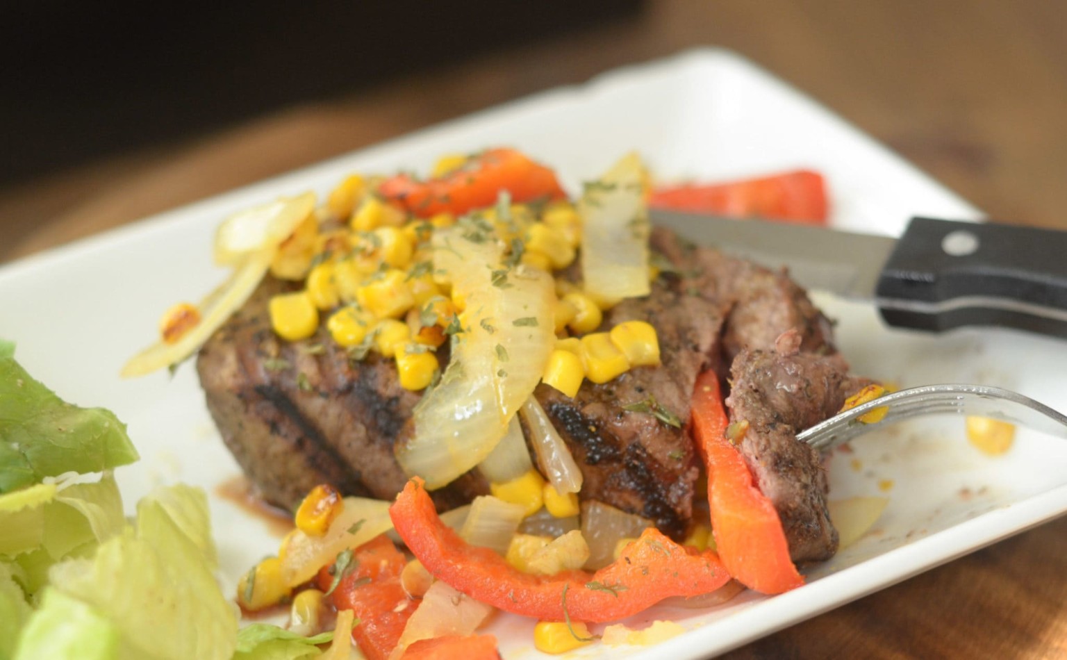 {Giveaway} Veggie Topped Filet Mignon - Mommy Hates Cooking