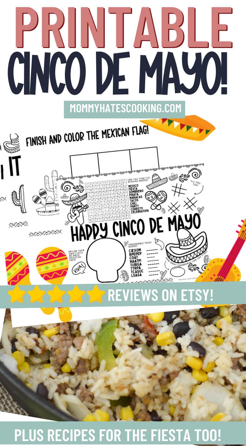 Mexican Rice Casserole and Cinco de Mayo Recipes - Mommy Hates Cooking
