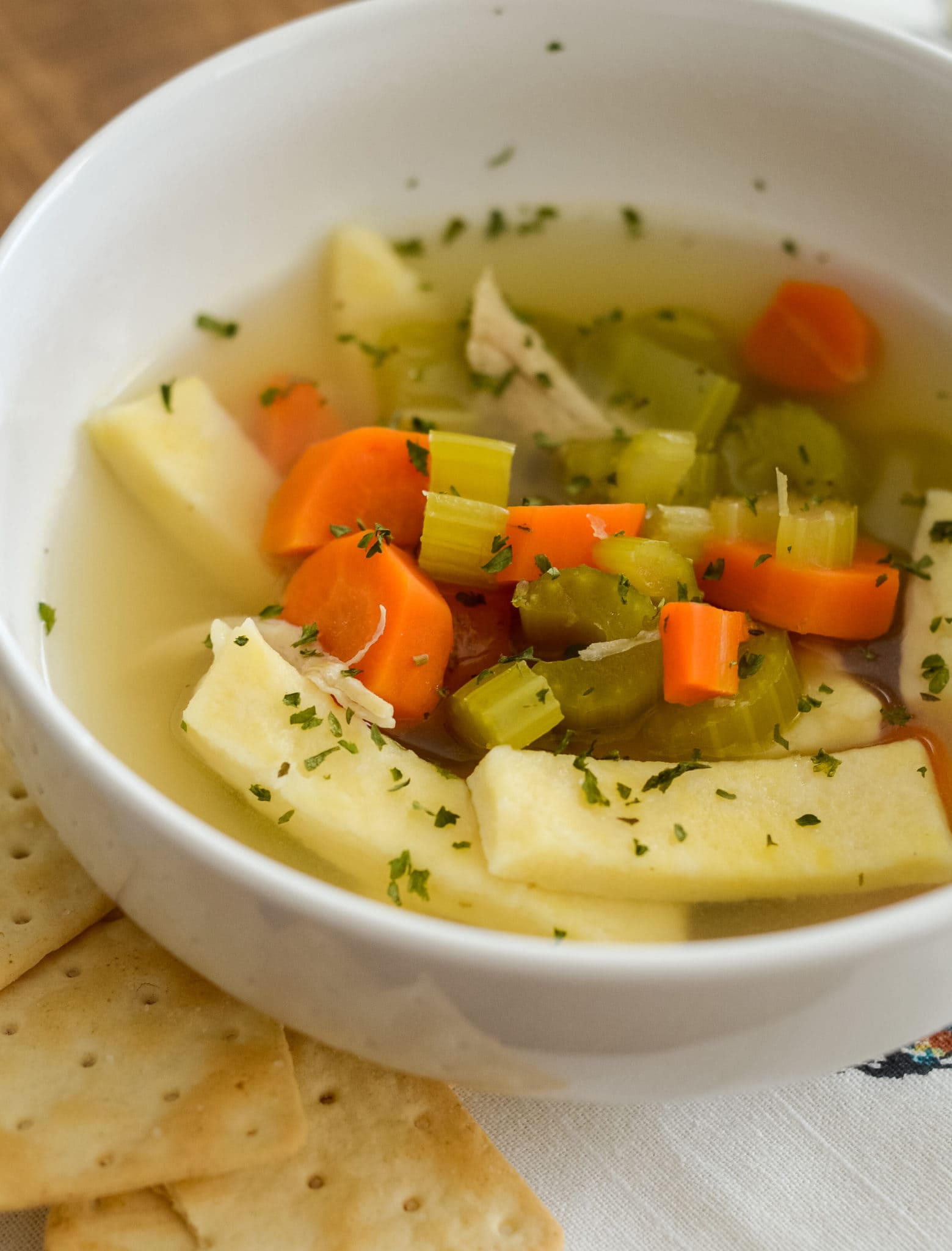Pressure Cooker Chicken Noodle Soup - Mommy Hates Cooking