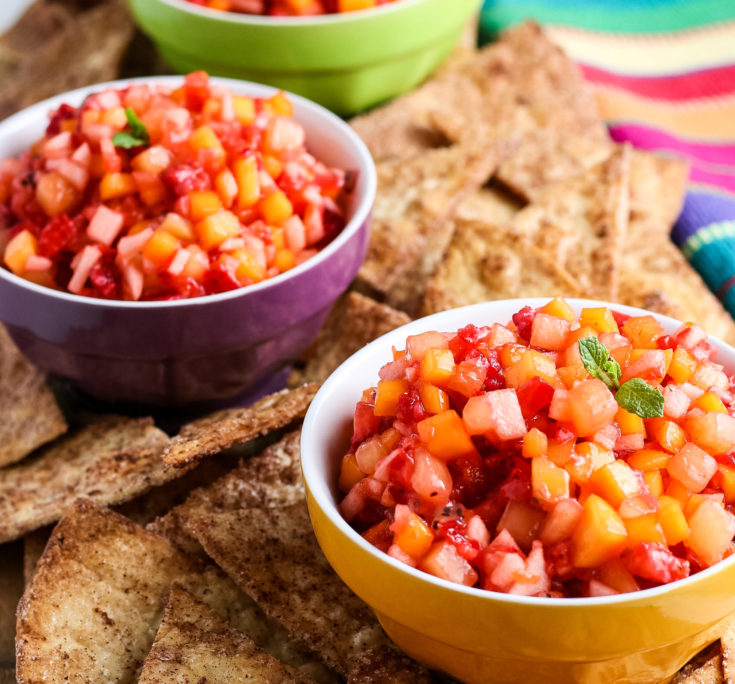 Easy Gluten-Free Fruit Salsa Recipe - Mommy Hates Cooking