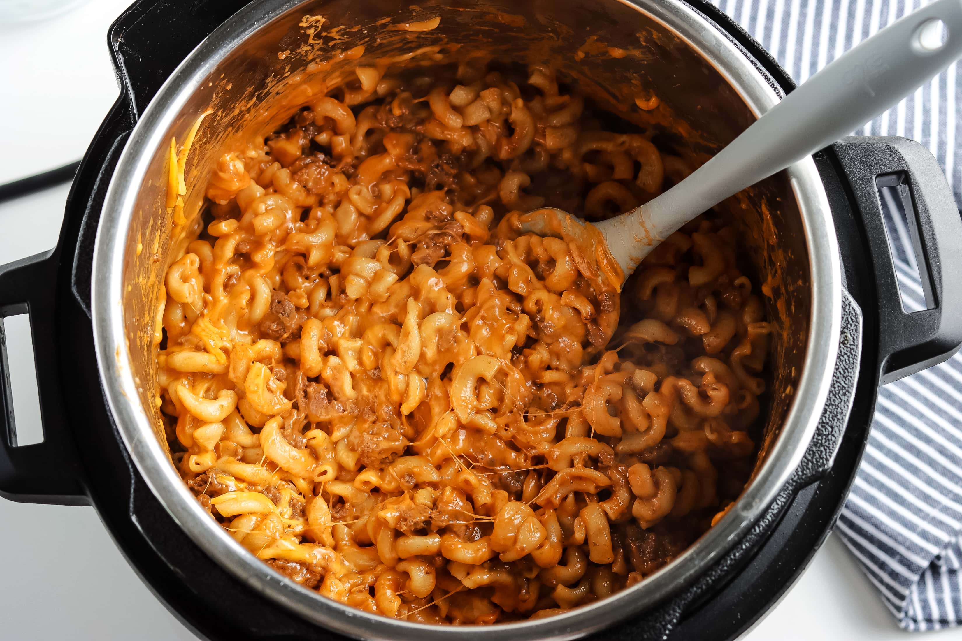 Gluten Free Pressure Cooker Hamburger Helper - Mommy Hates Cooking