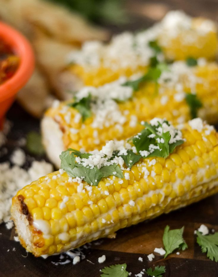 Ninja Foodi Mexican Street Corn - Mommy Hates Cooking