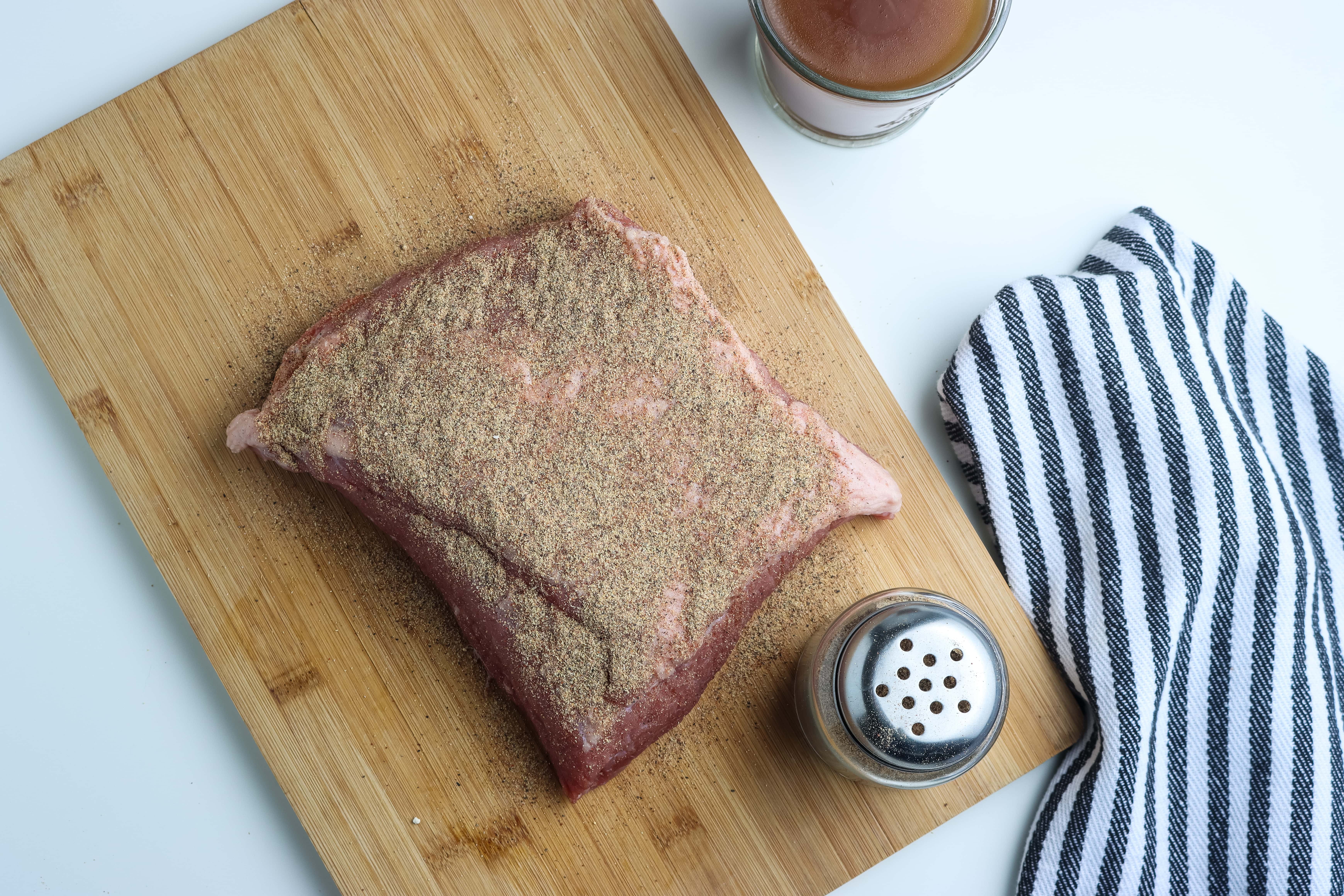 Pellet Grill Smoked Corned Beef - Mommy Hates Cooking