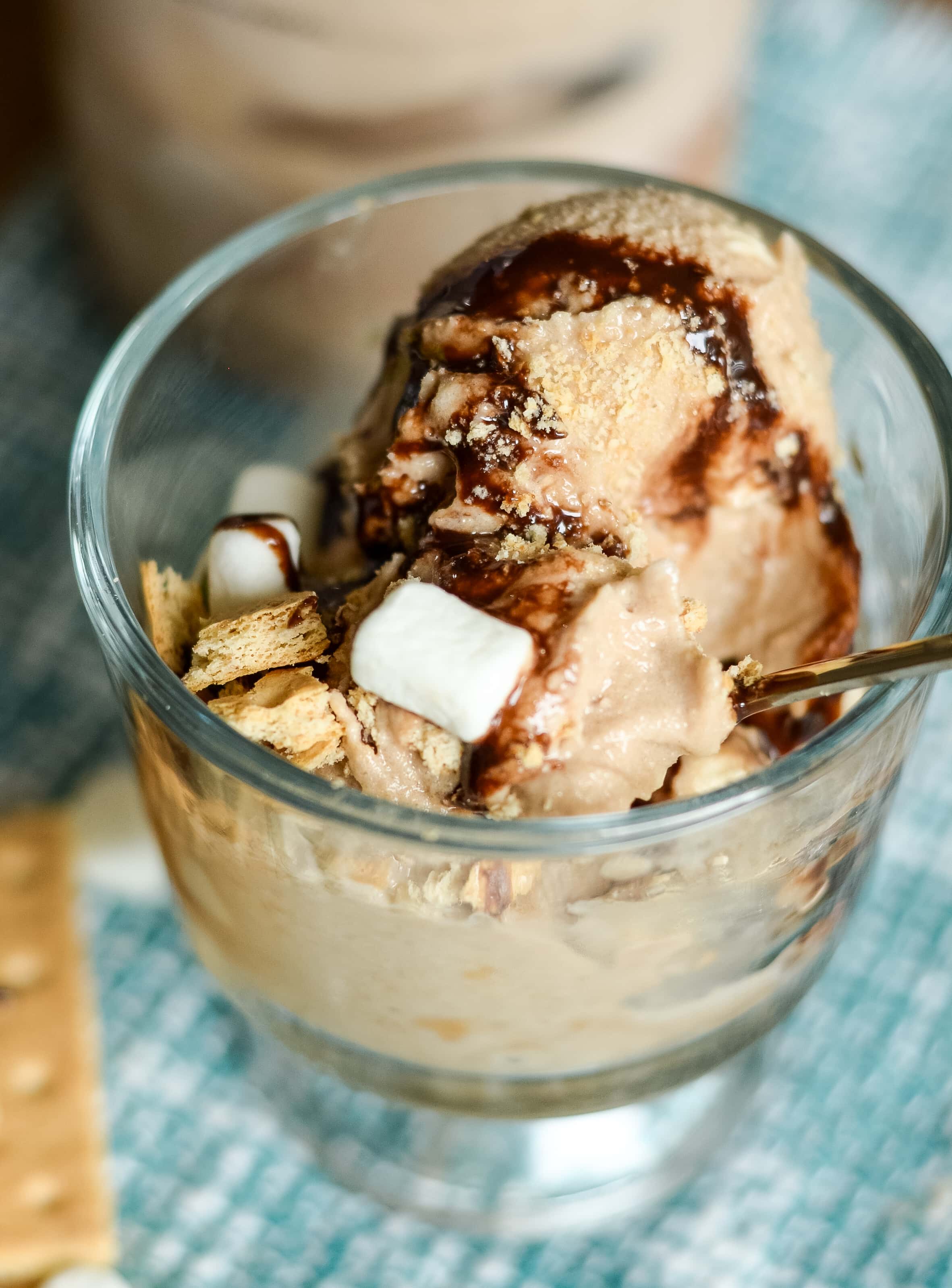 Ninja Creami S'mores Ice Cream Recipe - Mommy Hates Cooking