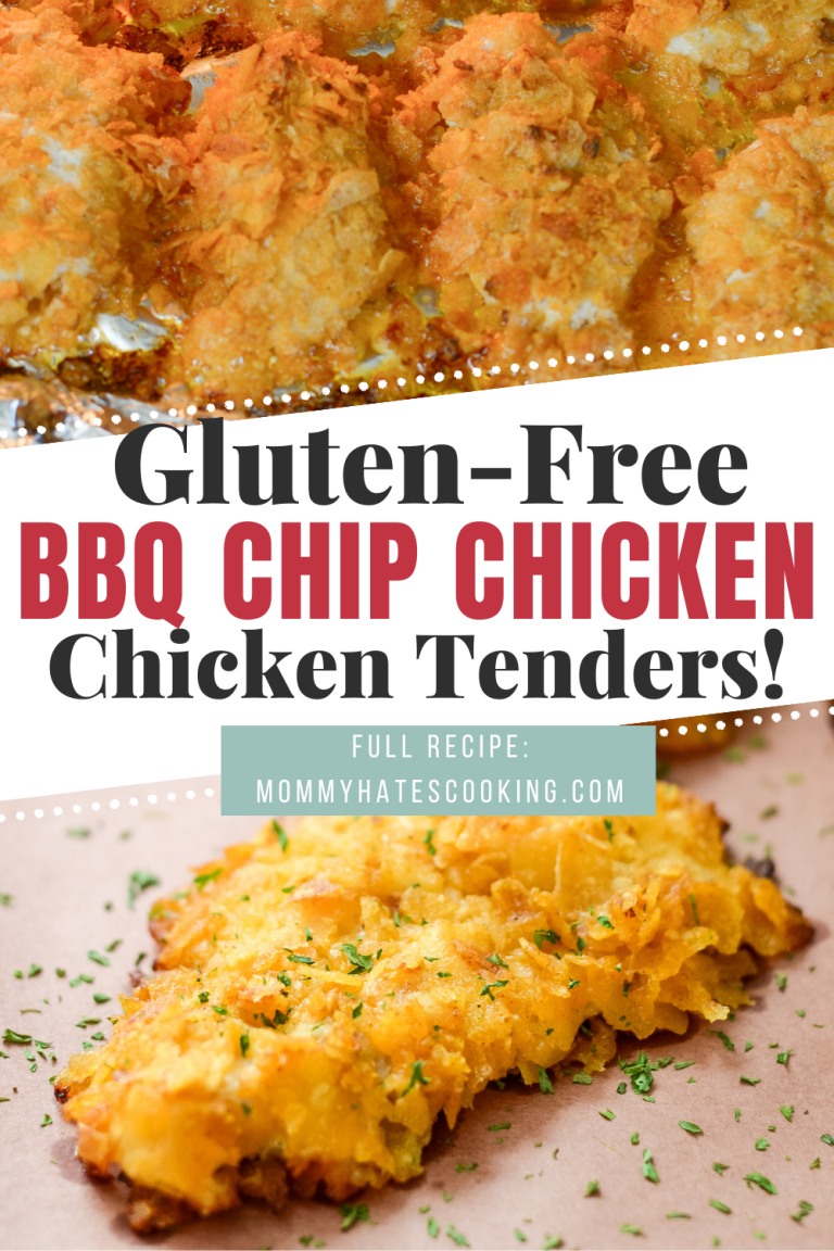 Gluten-Free BBQ Potato Chip Chicken Tenders - Mommy Hates Cooking