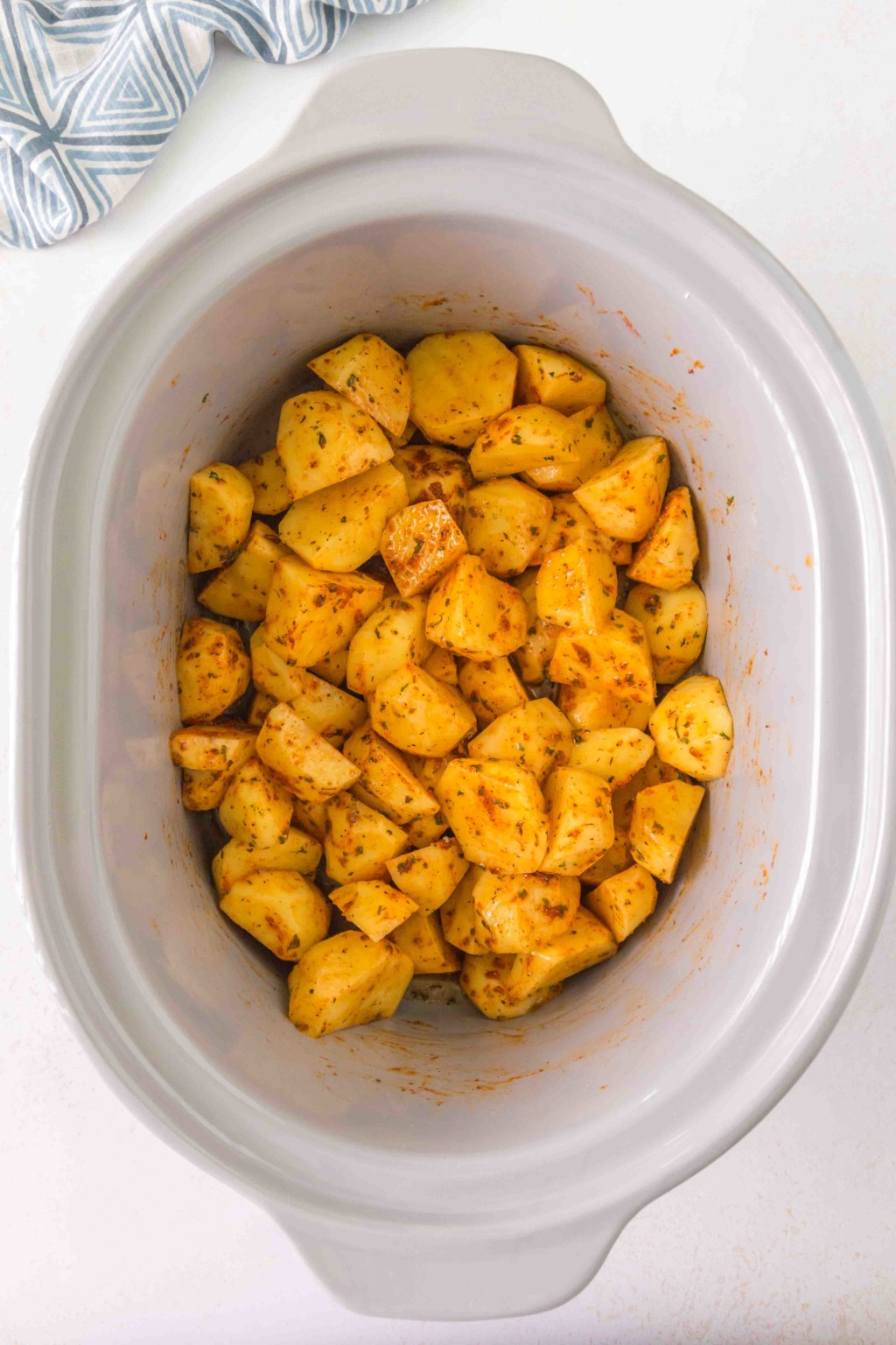Slow Cooker Roasted Potatoes - Mommy Hates Cooking