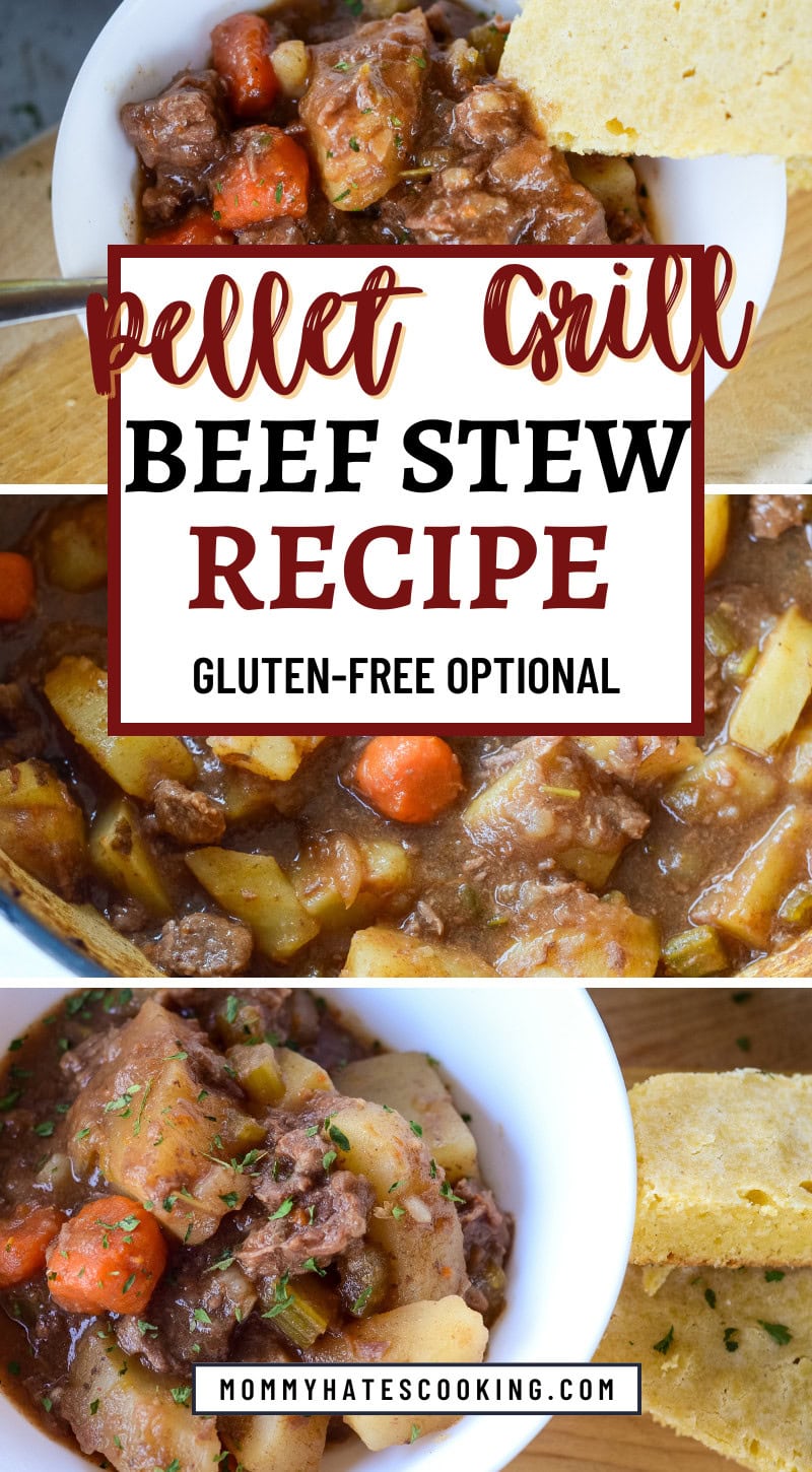 Smoked Beef Stew on the Pellet Grill - Mommy Hates Cooking