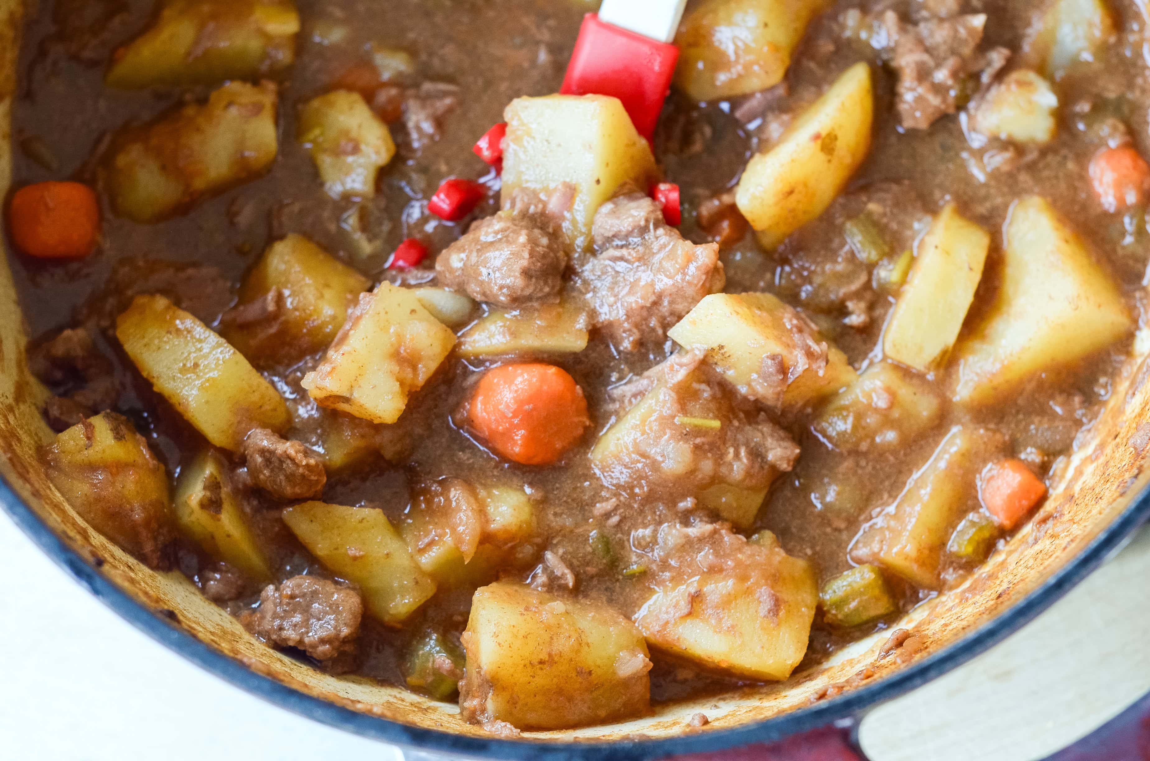Smoked Beef Stew on the Pellet Grill - Mommy Hates Cooking