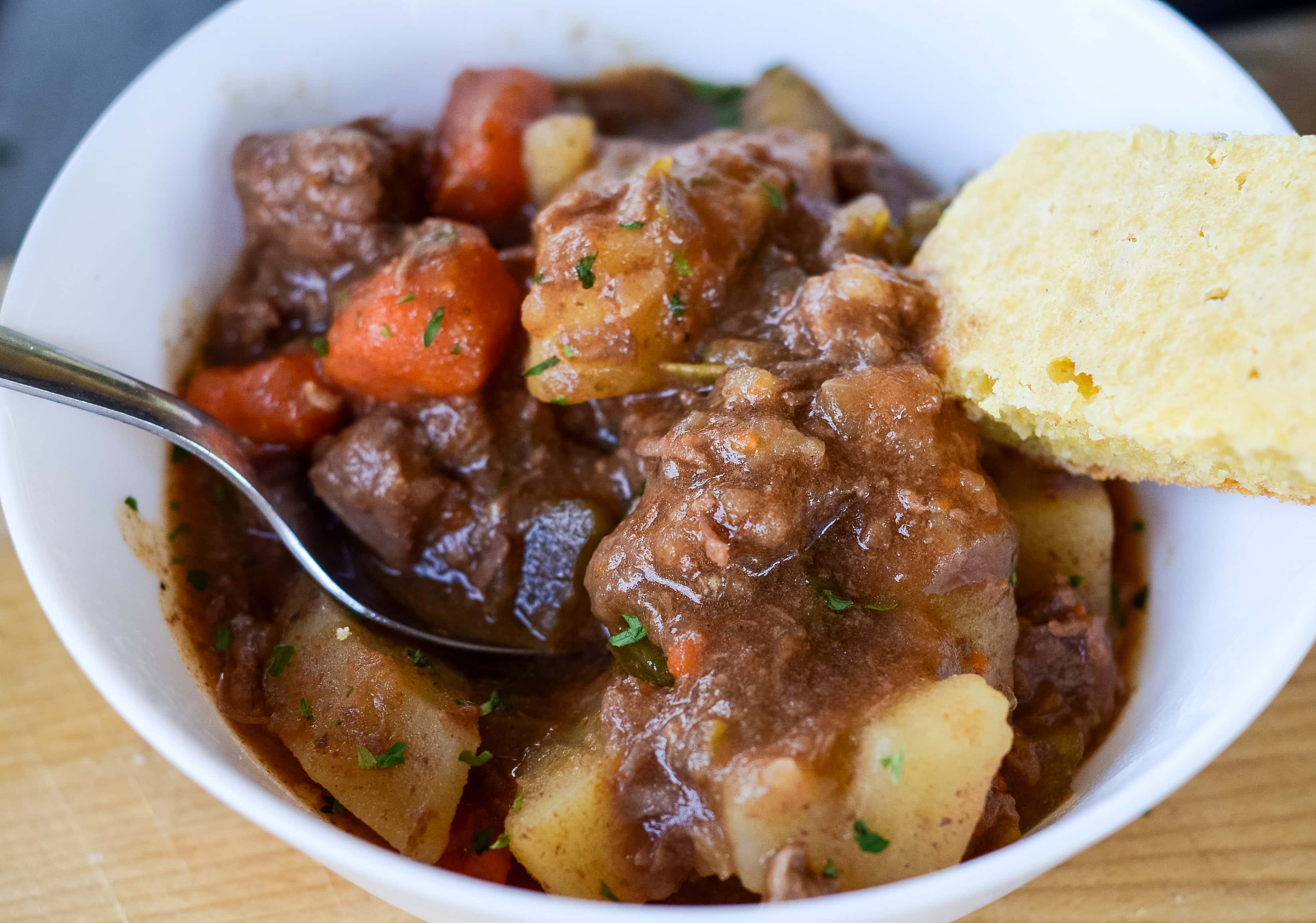 Smoked Beef Stew on the Pellet Grill - Mommy Hates Cooking