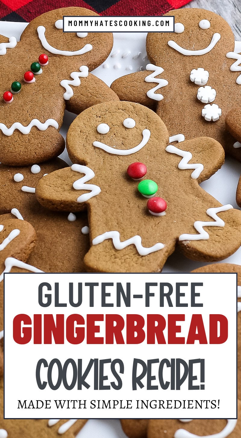 Easy Gingerbread Cookies (Gluten-Free) - Mommy Hates Cooking