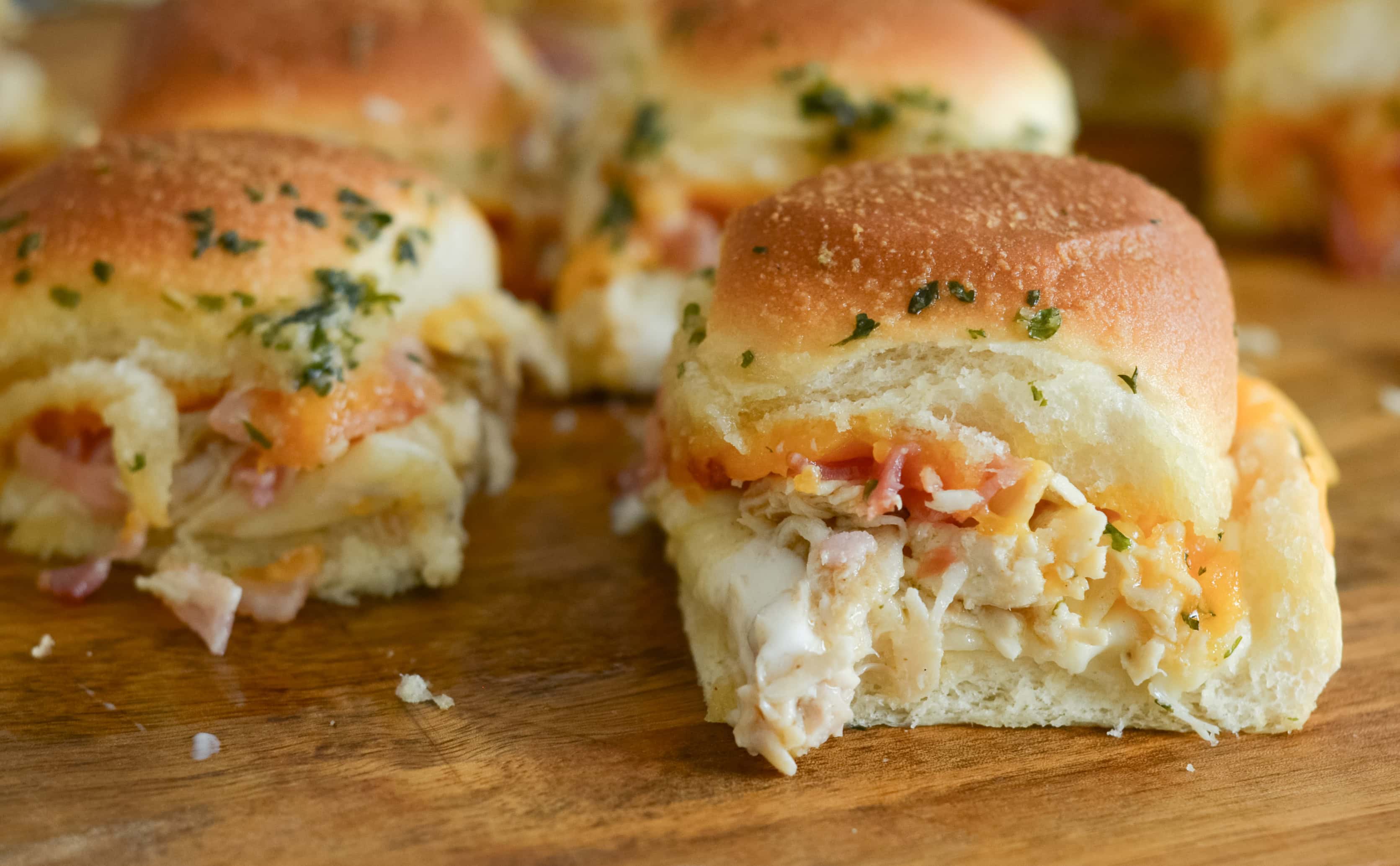 Easy Chicken Bacon Ranch Sliders - Mommy Hates Cooking