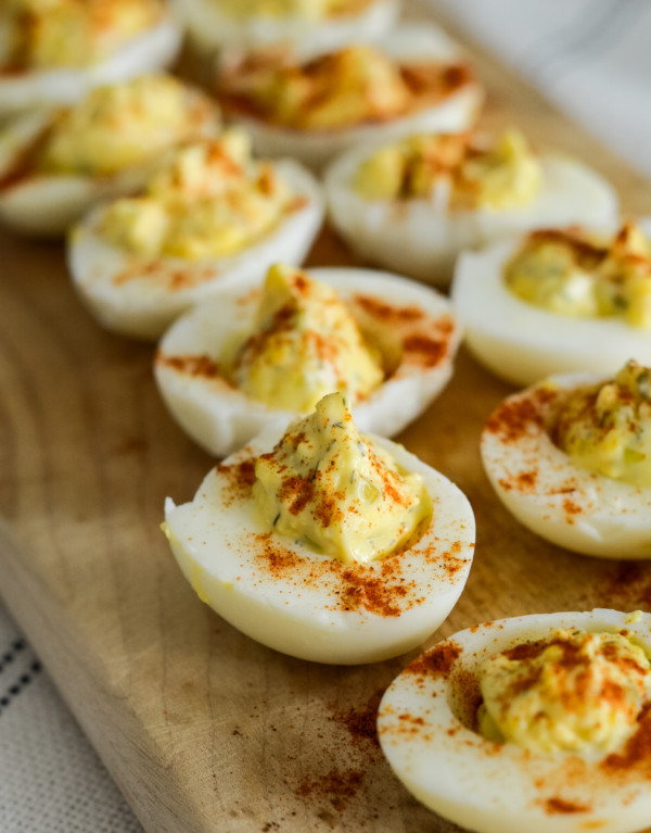 Smoked Deviled Eggs on the Pellet Grill - Mommy Hates Cooking