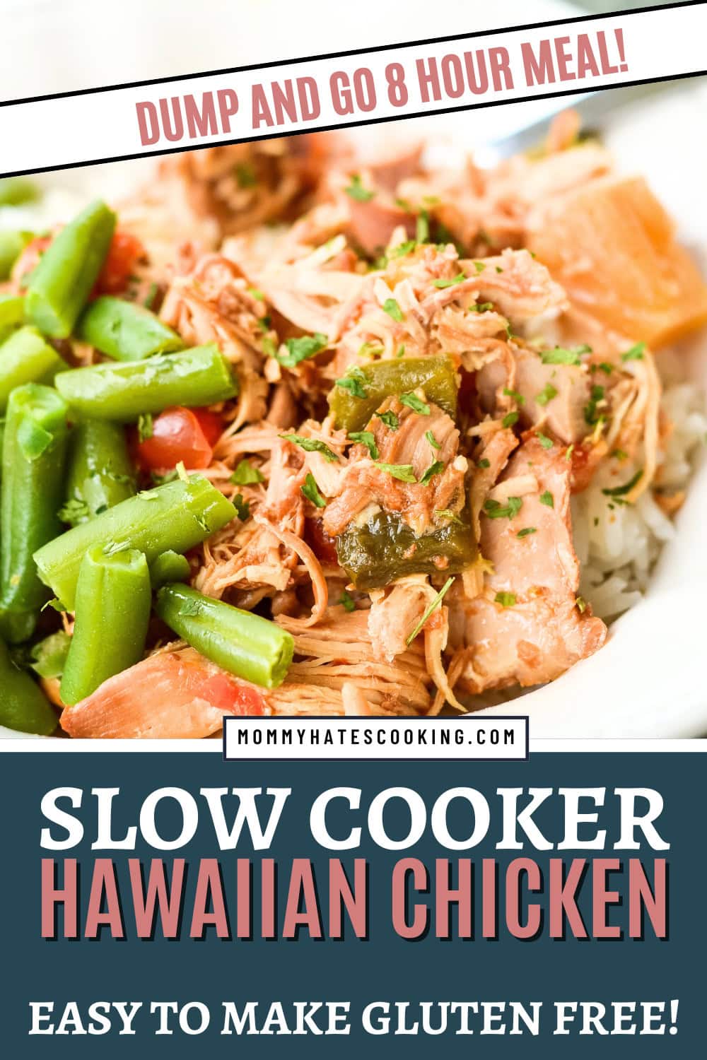 Dump and Go Slow Cooker Hawaiian Chicken Freezer Meal - Mommy Hates Cooking