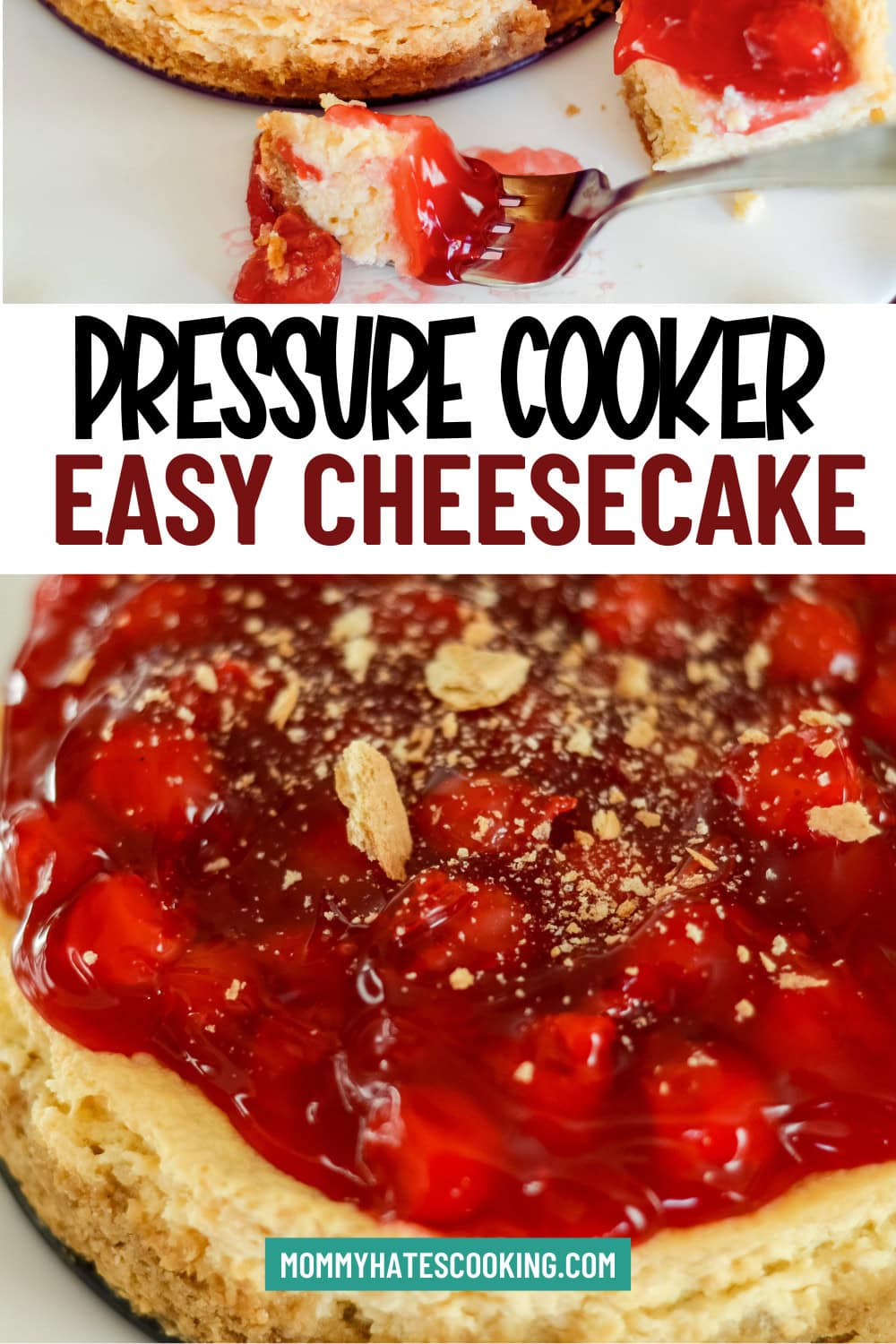 Gluten-Free Pressure Cooker Cheesecake Recipe - Mommy Hates Cooking