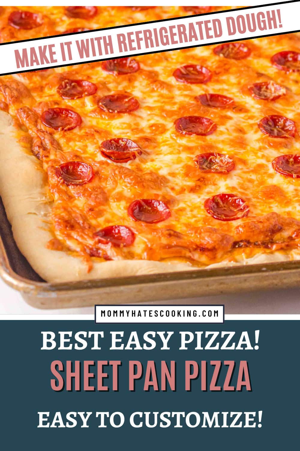 Easy Sheet Pan Pizza With Refrigerated Dough (Gluten-Free Option ...